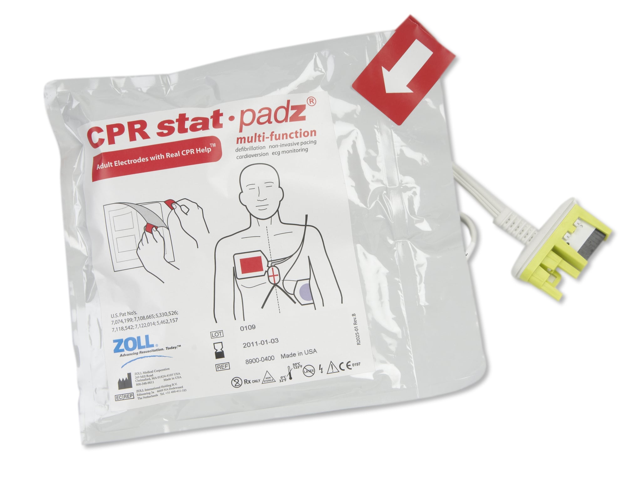 Zoll CPR Stat Padz - AEDdonate