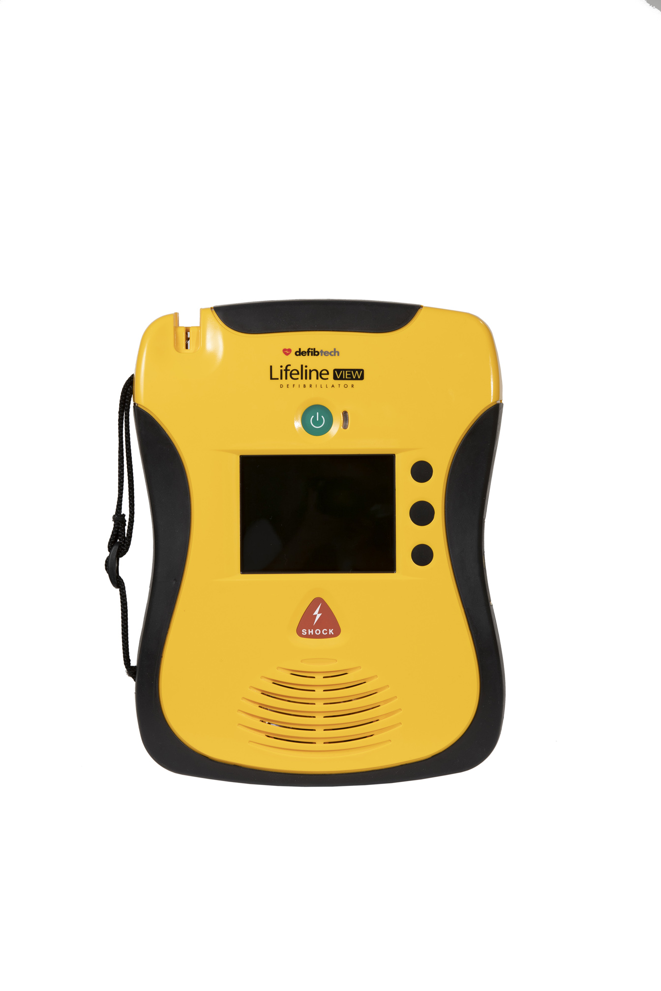 Defibtech Lifeline View Fully Automatic Defibrillator - AEDdonate
